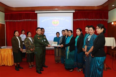 နိုင်ငံတော်ကာကွယ်ရေးတာဝန်ထမ်းဆောင်စဉ် ထိခိုက်ဒဏ်ရာရရှိ၍ ဆေးရုံတက် ရောက်ကုသနေသည့် တပ်မတော်သားမ