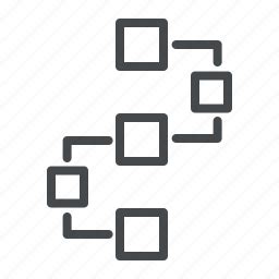 Diagram Flow Methodology Procedure Process Step Workflow Icon Download On Iconfinder
