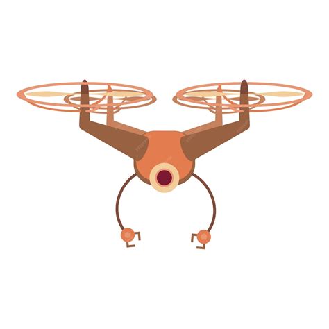 Premium Vector Flying Robot Icon Cartoon Illustration Of Flying Robot