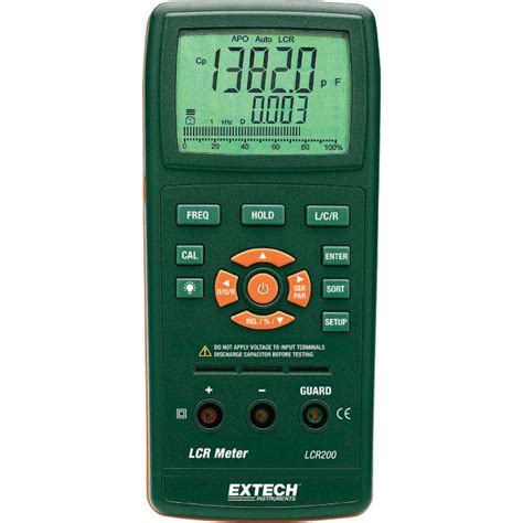 Extech Instruments Passive Component LCR Meter LCR The Home Depot