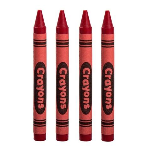 Vibrant Red Crayons For Creative Art Projects Red Crayon Art Supplies