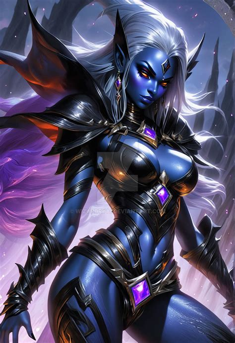 Drow Wizard Weiuza Fantasy By Wizardryai On Deviantart