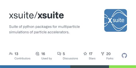 Github Xsuitexsuite Suite Of Python Packages For Multiparticle