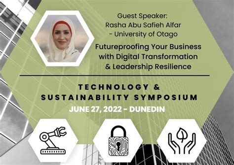 Rasha Y Abu Safieh On Linkedin Technology Sustainability Symposium