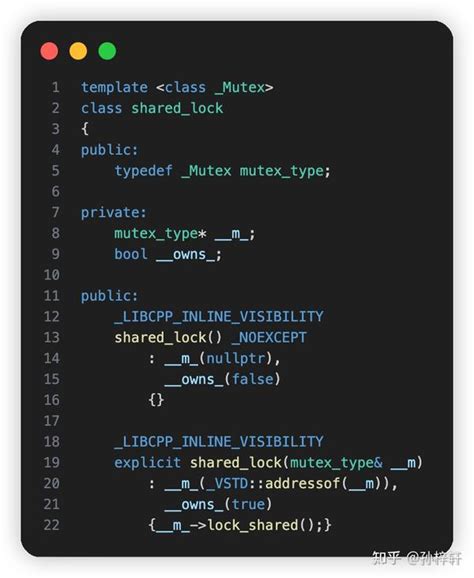 C Sharedmutex应用以及源码解析 知乎