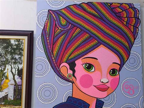 Dvb ပန်းချီဆရာ ၂၄ ဦး၏ မြန်မာ့အလှ စုပေါင်းပန်းချီပြပွဲ ဓာတ်ပုံ