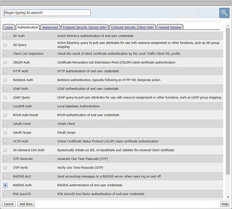 F5 Big Ip Apm Radius Integration With Authpoint