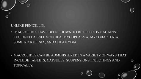 Macrolides Pptx