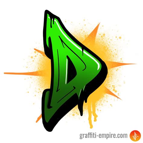 Letter D In Graffiti Letter Style Suggestions