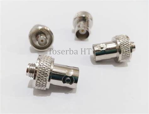 Konektor Silver Sma Female To Bnc Female Konektor Sambungan Ht Baofeng Weierwei Lazada Indonesia