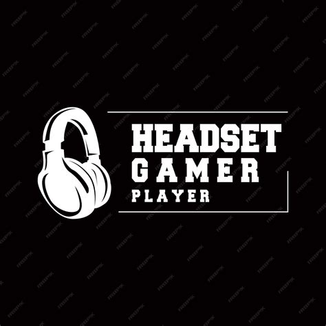 Premium Vector Headset Logo Design Simple Headset Gamer Illustration