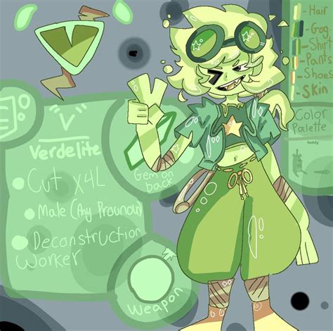 Art Of My Oc Verdelite R Stevenuniverse
