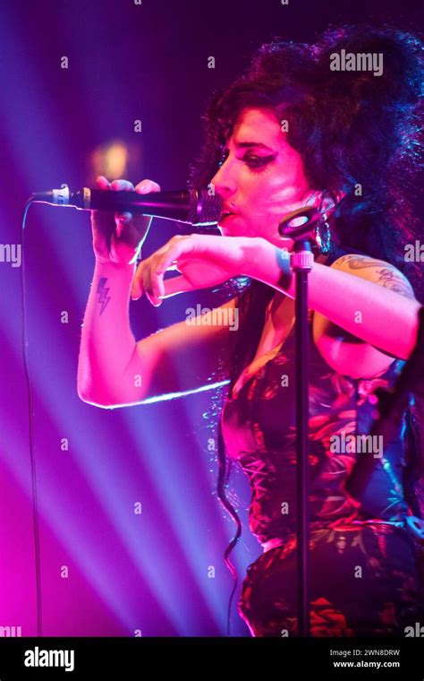 Amy Winehouse Live In Concert At Koko In Camden Town London Performing