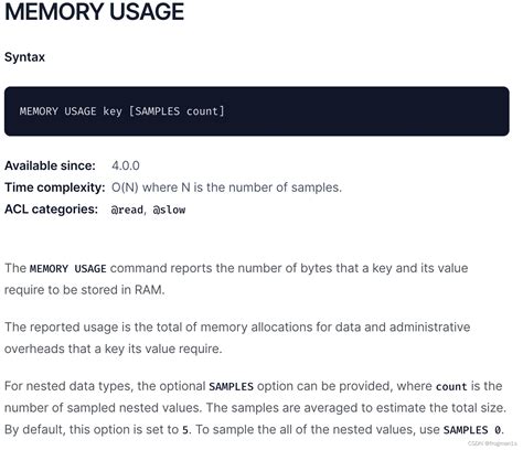 redis——bigkey、morekey之理解 redis morekey csdn博客