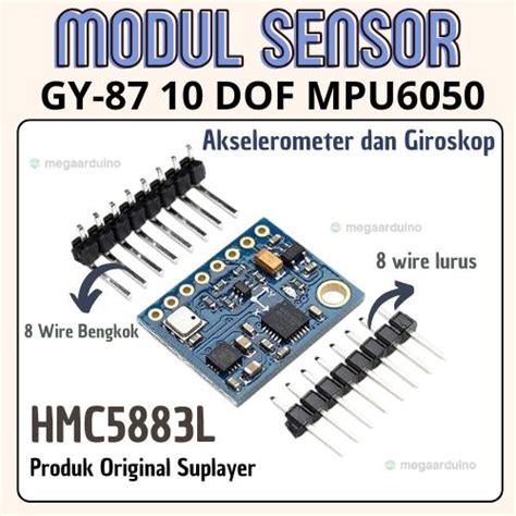 Jual Gy Dof Imu Sensor Barometer Gyroscope Accelerometer Magnetometer Kota Semarang