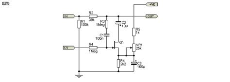 Analog Audio Compressor Circuit