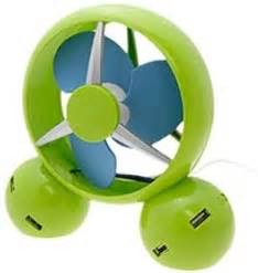 USB Fan Hub Ubergizmo