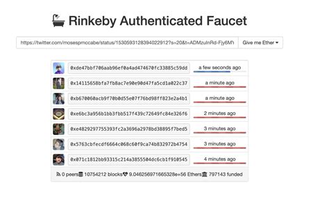 Cant Get Either From Rinkeby Auth Faucet Would Someone Please Send