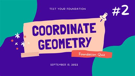 GRE Coordinate Geometry Fundamentals Quiz GregMat