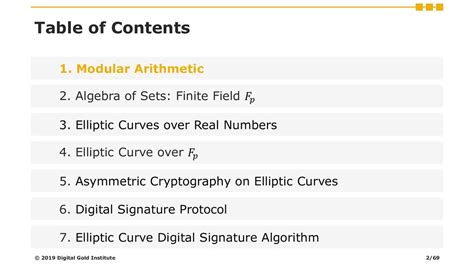 Elliptic Curve Digital Signature Algorithm Speaker Deck