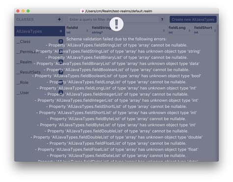 Wrong Errordialog Being Used When Modifying The Schema · Issue 713