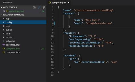 Setting Up A Php Application Alex Rusin Blog