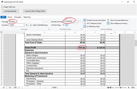 Loading And Processing Excel Xlsx Spreadsheet Tables Into Tx Text Control Using Net C