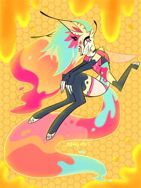 Pin By Keara Peacock On Helluva Boss Hazbin Hotel Queen Bees Art