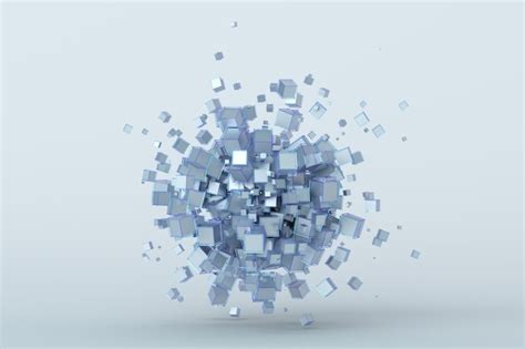 Premium Photo Abstract 3d Rendering Of Cubes