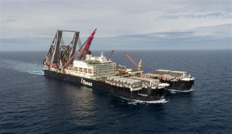 Allseas Starts Subsea Pipelay Work For Bps Giant Lng Project In Africa