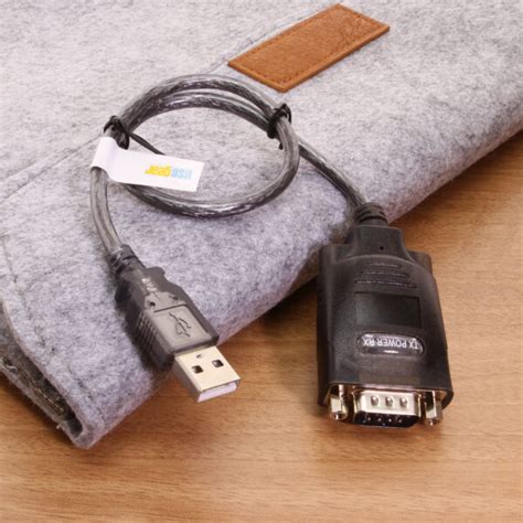 12in Usb 2 0 To Rs 232 Db 9 High Speed Serial Adapter W Surge