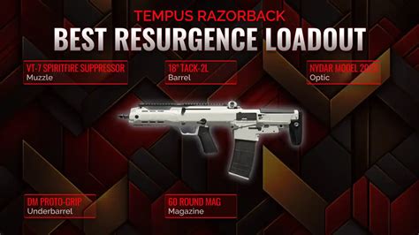 The Razors Edge Perfecting Your Tempus Razorback Loadout For