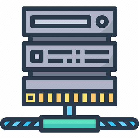 Bandwidth Data Database Network Networking Server Icon Download
