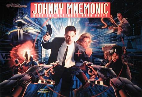 Johnny Mnemonic Pinball Machine For Sale Liberty Games