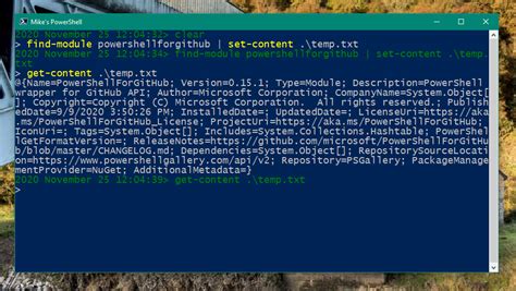 Save Powershell Output To File My Powershell Notes