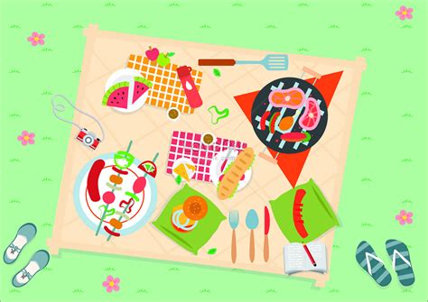 피크닉 일러스트 일러스트 무료 다운로드 Lovepik