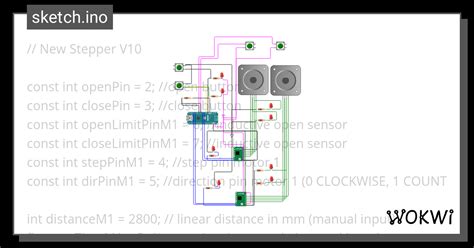 Newstepper Basic V10 Wokwi Esp32 Stm32 Arduino Simulator