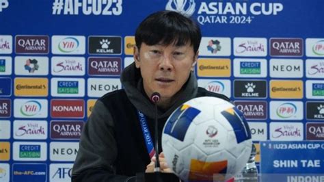 Foto Garuda Muda Ke Paris Ini Kata Shin Tae Yong Soal Peluang Timnas U 23 Lolos Olimpiade Paris