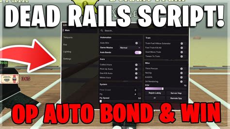 Dead Rails Script 2025 Free Auto Bond Auto Win And More Youtube