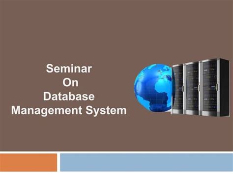 Database Management System Ppt Pptx