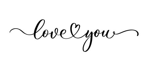 Te Amo Letras De Tipografía Manuscrita Inscripción De Caligrafía Feliz