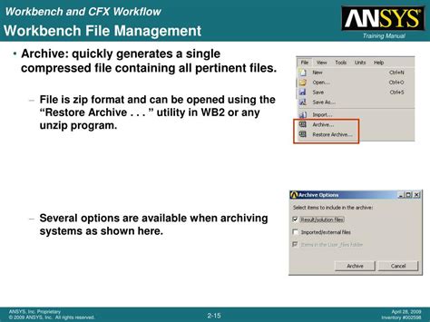 Ppt Chapter 2 Introduction To Workbench And Cfx Workflow Powerpoint Presentation Id6659957