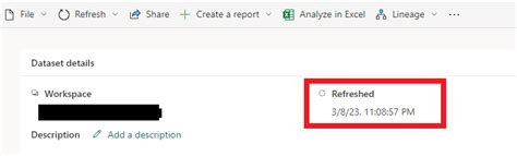 Power Bi Report Data Updated Is Not Refreshing F Microsoft Fabric Community