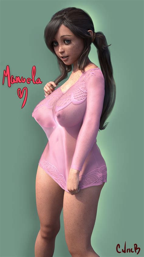 Rule 34 2019 3d Big Breasts Breasts Brown Hair Cleavage Female Female