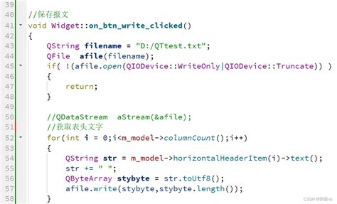 Qt小练习，将qtableview中的表格内容加载到文件上tableview中的数据保存到本地文本文件再读取 Csdn博客