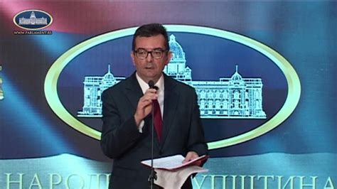 конференција за новинаре народног посланика проф др Јанка Веселиновића 27 02 2023 Youtube