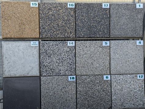 Exposed Aggregate Range