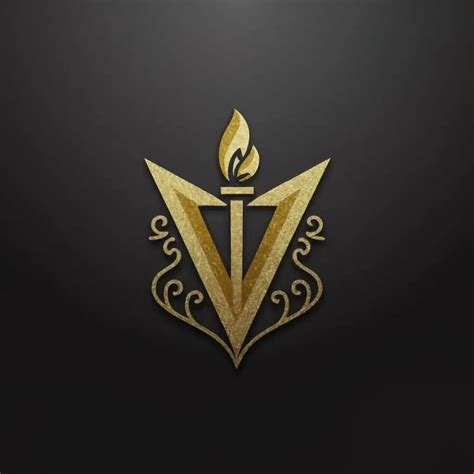 Logo Design For Tiantium Variance Symbol With Modern Aesthetics And