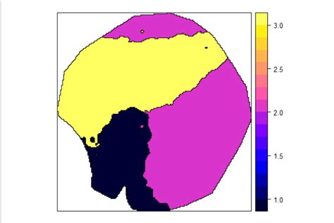 K Means Automatically Reclassify Small Spatialpolygons Inserted Into Large Spatialpolygons