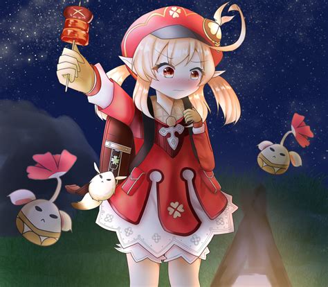 Klee Digital Art Genshin Impact Wallpaper Hd Games 4k Wallpapers